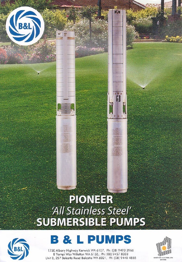 Submersible - Best Price and Quality Pool Equipment in Perth | B&L Pumps